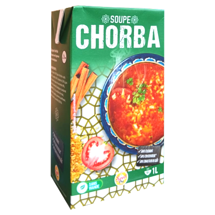 Soupe Chorba au boulgour 1L - Sweet Chef – Panier d'orient